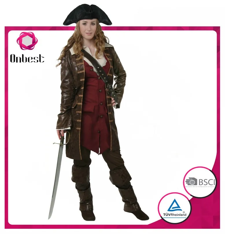New Arrival Pirate Dance Costumes Party Costume Of Jack Sparrow Sexy ...