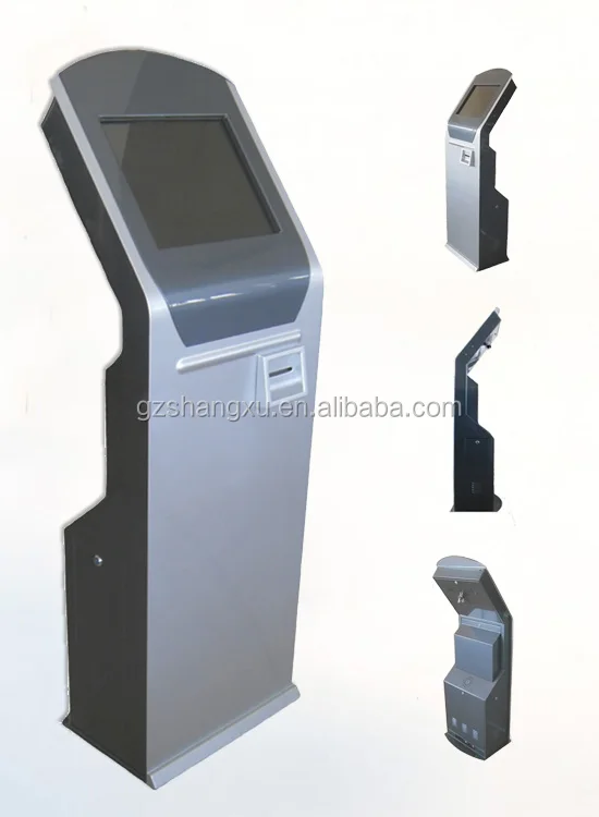 Factory 17 Inch Bank/hospital/clinic Wireless Queuing System Token Number Ticket Dispenser ...