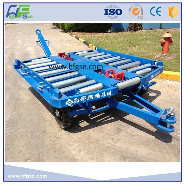 Multi Functional 10 Feet Pallet Tow Dolly Trailer For Airport - Buy Tow ...