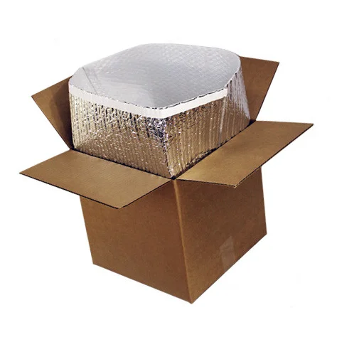 Heat Insulation Material Shipping Cooler Barrier Foil Insulated Bubble ...