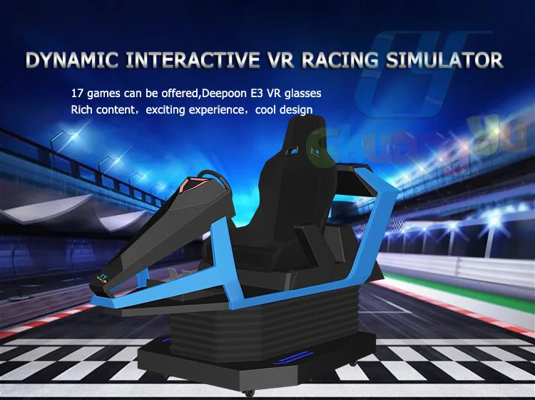 Dynamic 360 Degree Motion 9d Vr Simulator Special Effects Vr Racing ...