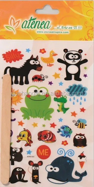 Rub-on Transfer Scratching Stickers Cartoon Sticker For Scrap Book Diy ...