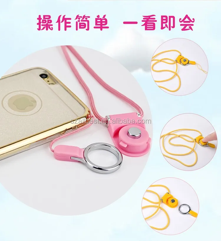 Colorful Polyester Braided Mobile Phone Strap - Buy Mobile Phone ...