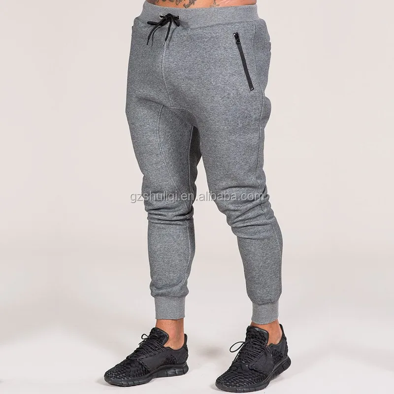 Professional Custom Mens Blank Jogging Pants Wholesale Men Gray ...
