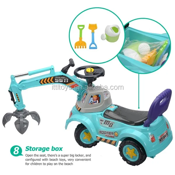 Multi Function Construction Kids Ride On Toy Crane - Buy Kids Ride On ...