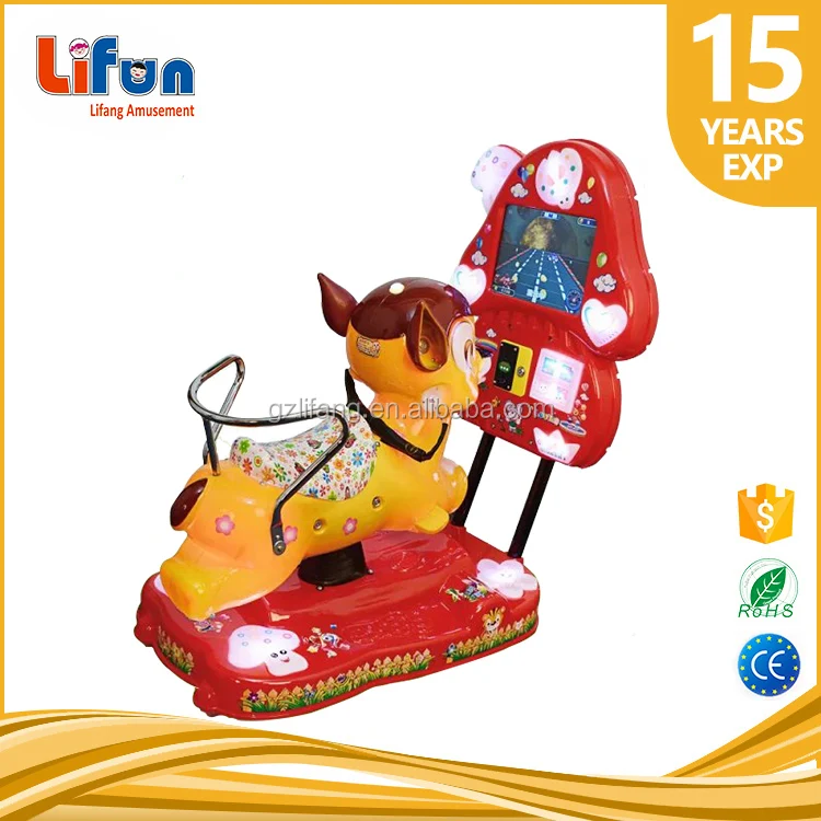 Colorful Horse Kiddie Ride - Coin Operated Game Machine