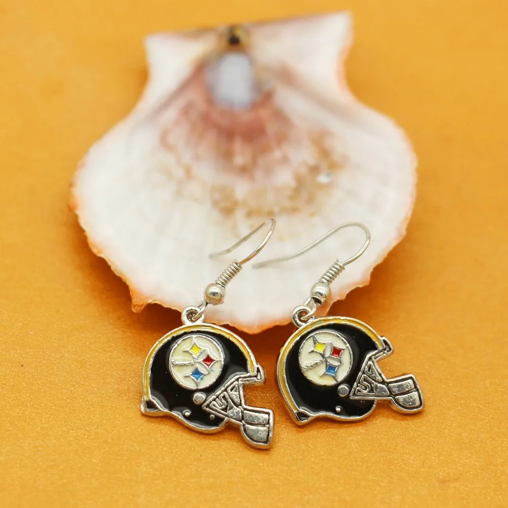 Latest Design American Football Team Sports Earrings Europe And America ...