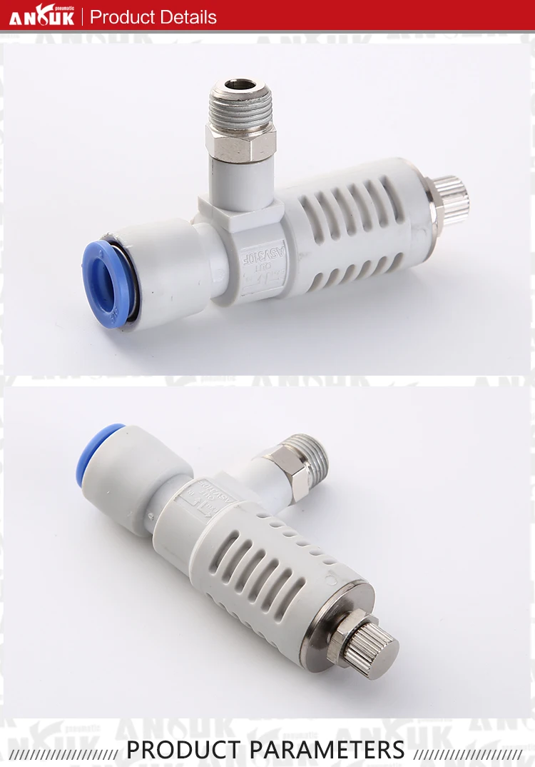 Smc Type 2 Way Speed Control Air Pneumatic Quick Push In Fitting - Buy ...