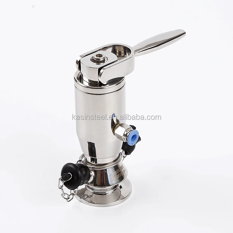 Stainless Steel Sanitary Sterile Hygienic Pneumatic Sample Valve