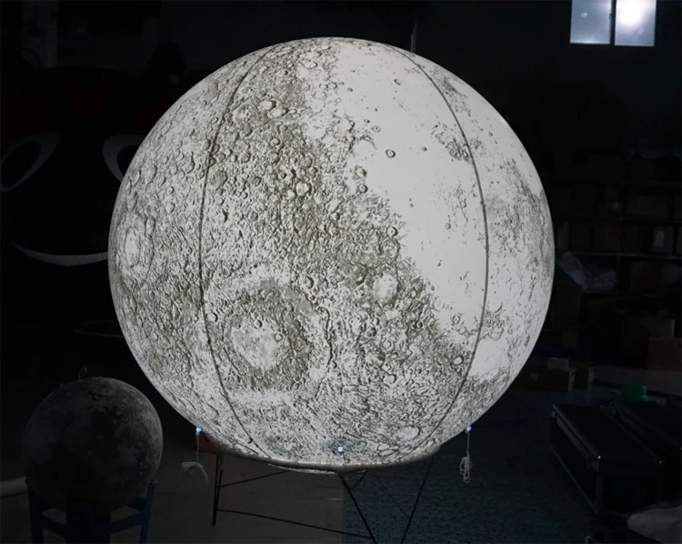 Led Giant Inflatable Moon Planet Ball For Event - Buy Inflatable Moon ...