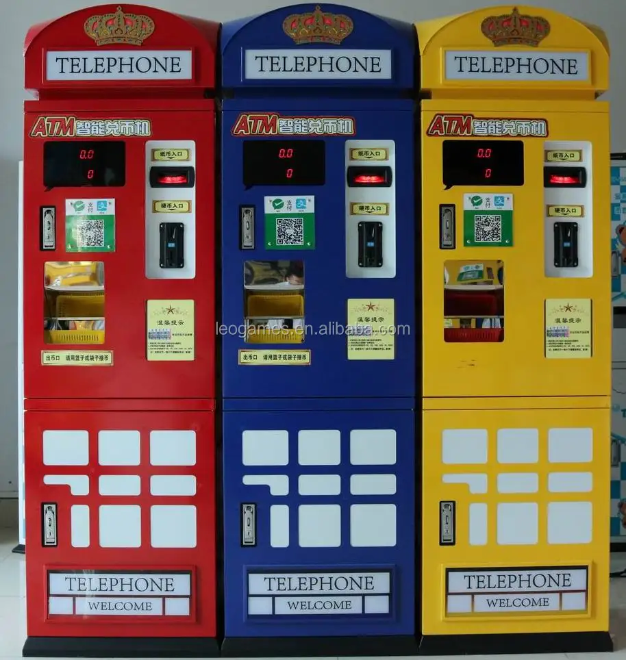 High Quality Bill Exchange Coin Token Money Change Machine ...