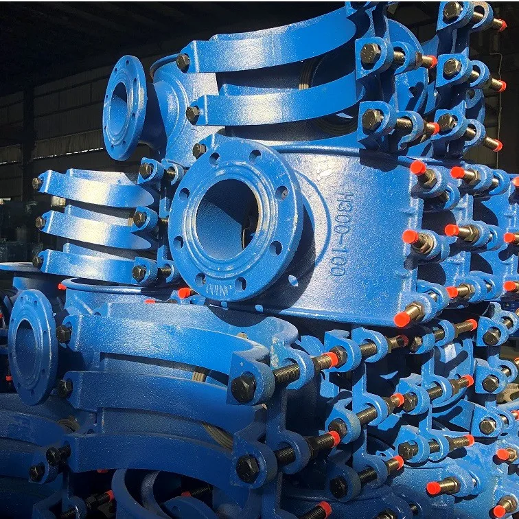 Pipe Saddle - Ductile Iron Tapping Tee for Water Pipeline