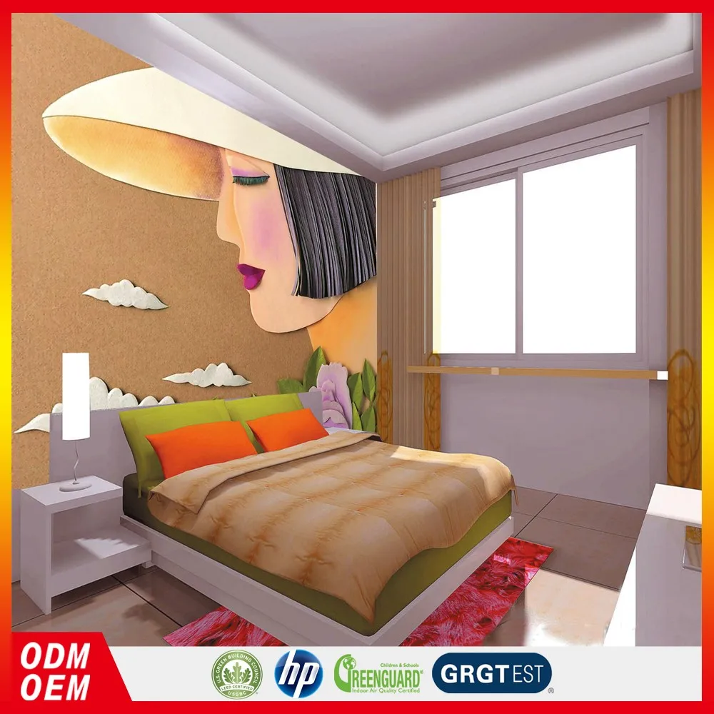 Customized Beautiful Hot Sexy Women Murals Wallpaper Factory Price Hot ...