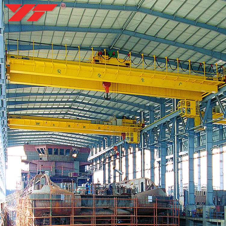 Stable Performance Heavy Duty Shipyard Electric Bridge Cranes Winch ...