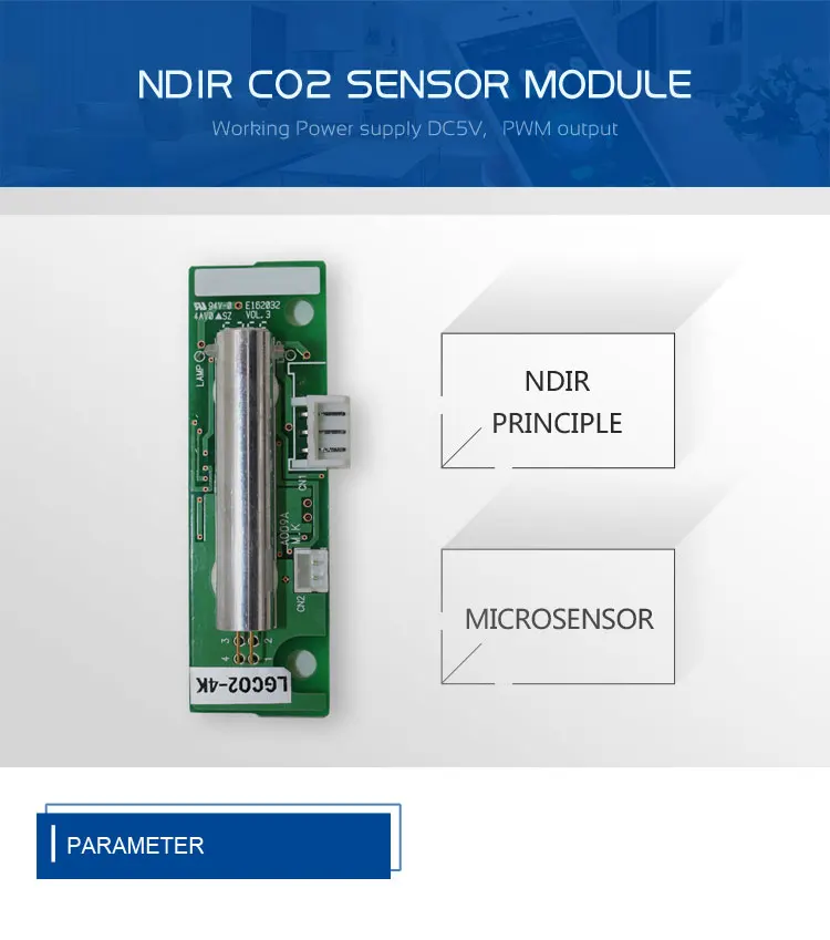 Infrared Carbon Dioxide Gas Module - High Sensitivity CO2 Sensor