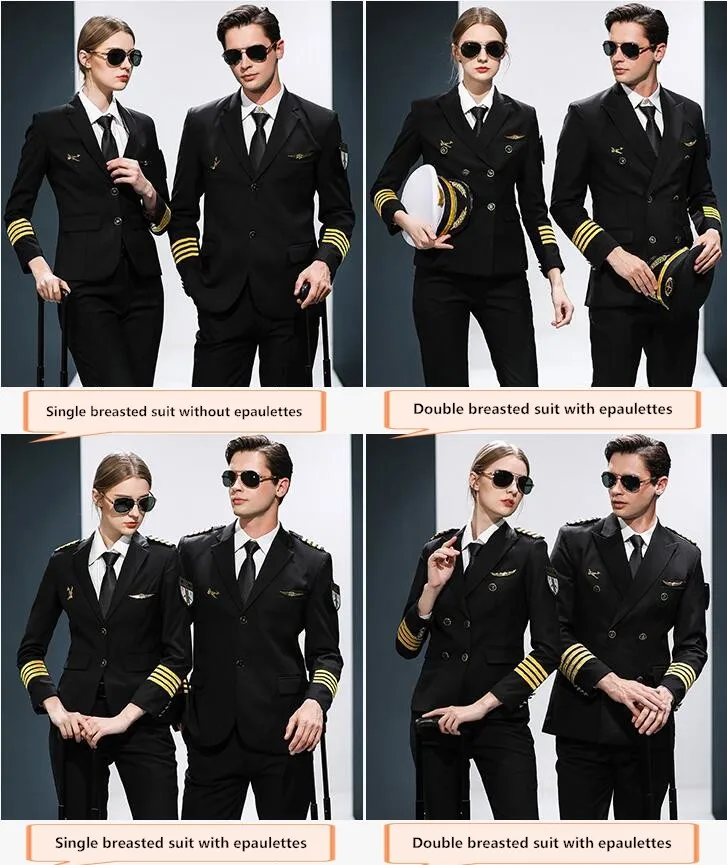 Shop Our Collection of Airline Pilot Uniforms with Epaulettes