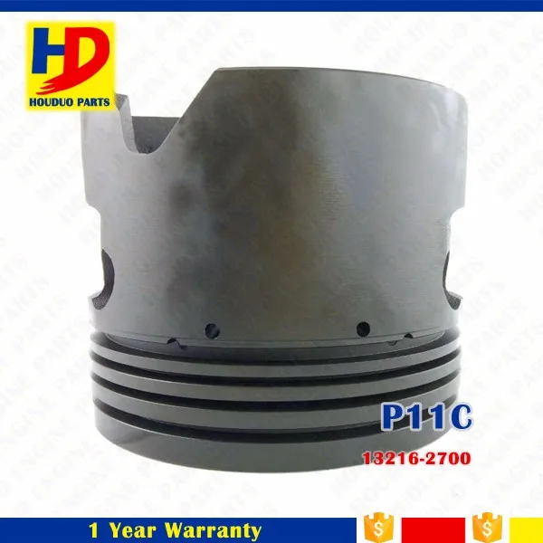 Diesel Engine Parts For Hino P11c Piston For Sale Oem No 13216-2700 ...