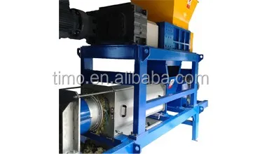 Oil Palm Empty Fruit Bunch Shredder & Dewatering Press