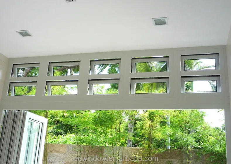 Brown Pvc Swing Open Window,Push Out Window,Pvc Windows And Doors - Buy ...