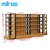 The Wooden Retail Store Rack Supermarket Shelf Wood Gondola Shelving ...