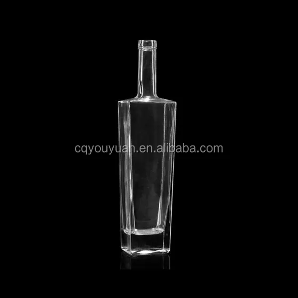 Fancy Rum Bottle White Rum Clear Glass Rum Bottles 700 Ml - Buy Rum ...