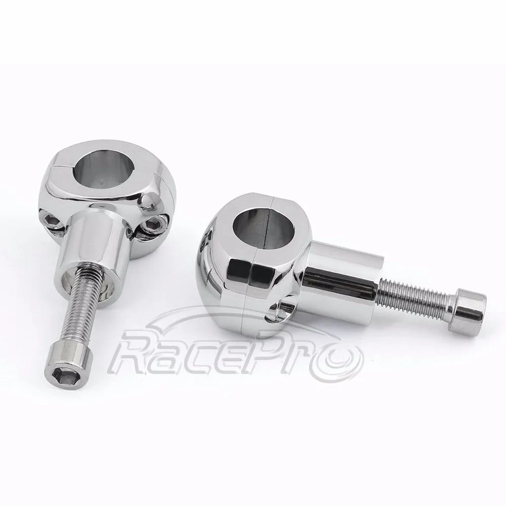 1 Inch Motorcycle Handle Bar Risers For Harley Cruisers Honda Yamaha ...