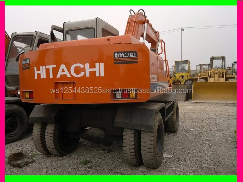 Japan Made Used Hitachi Ex100wd Wheel Excavator For Sale/used Hitachi ...