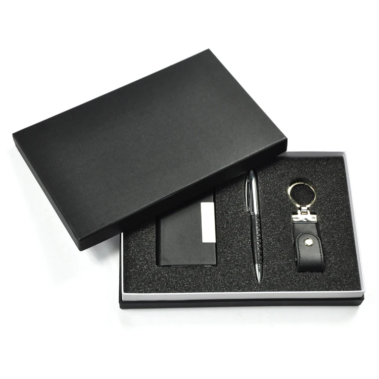 Leather Wallet Gift Set,Vip Gift Set,Pen Key Chain Gift Set - Buy ...