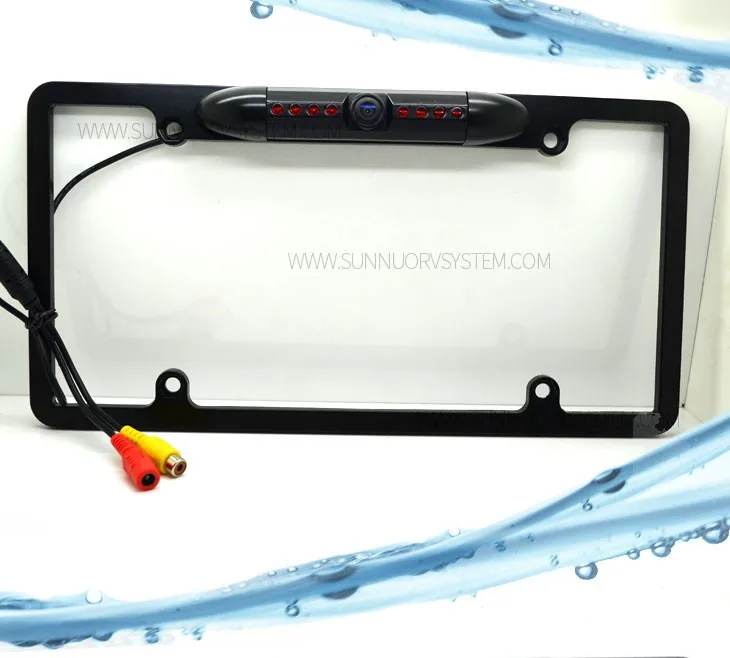 Usa Car Licence Plate Rear View Camera With Ir Night Vision Car Number ...