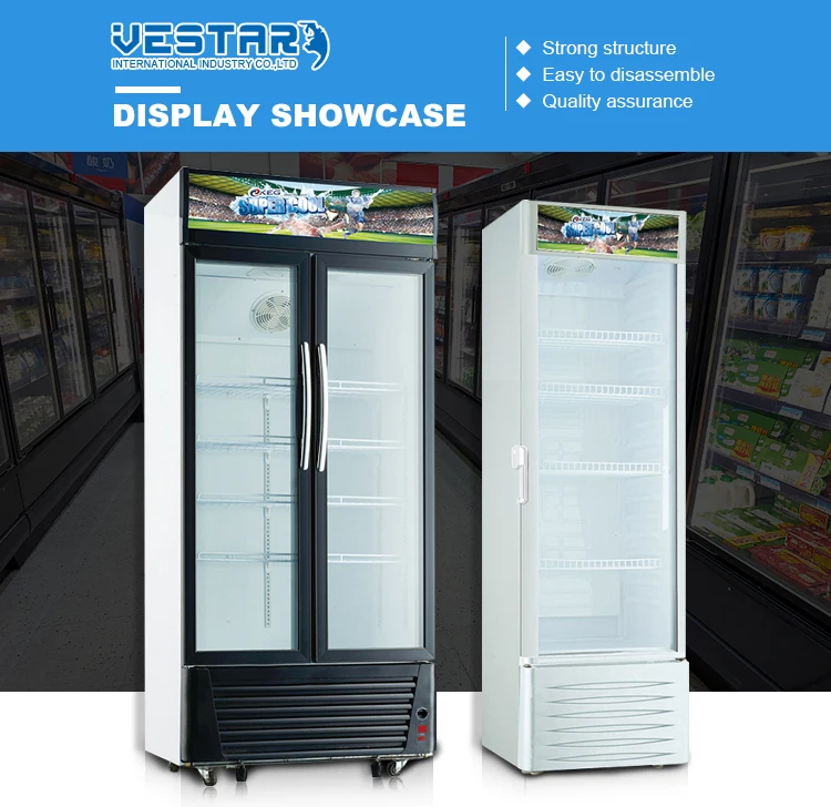 Commercial Supermarket Display Freezer With Lock - Buy Supermarket ...