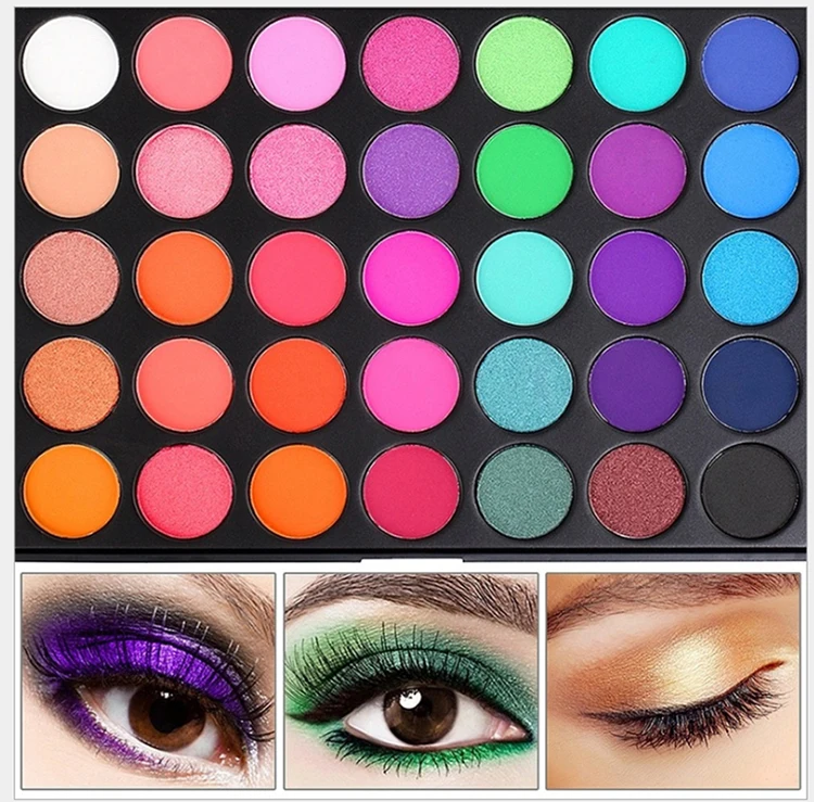 Silver Eyeshadow Palette Makeup Face Eye Private Label Palettes High ...