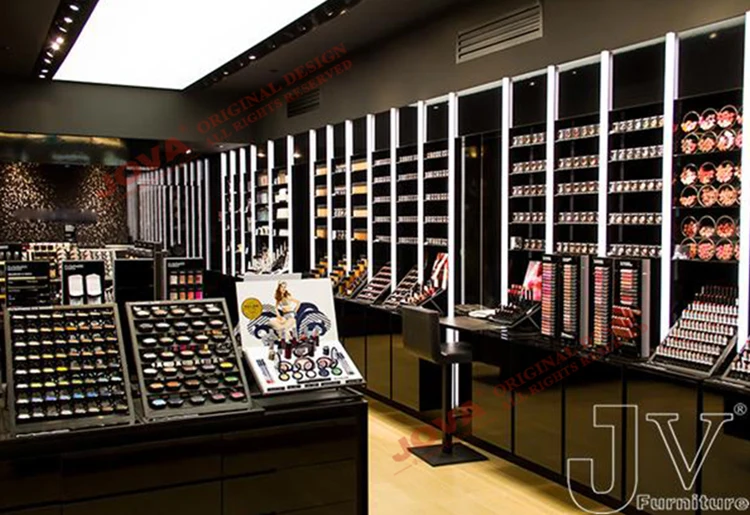 Fashion Cabinets Acrylic Makeup Display Stand Cosmetic Shop Sephora ...