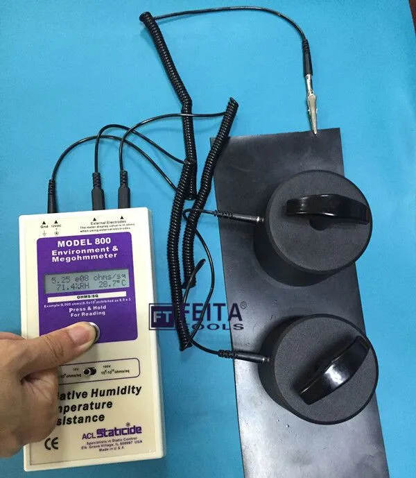 Anti Static Wrist Strap Surface Resistance Tester,Electro Anti-static ...