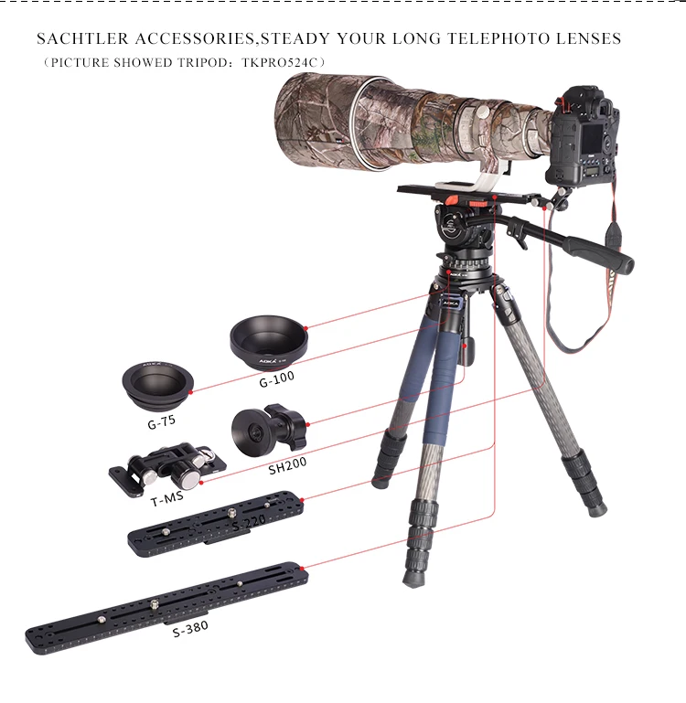 Tripod Accessory Ball Bowl Adapter For Gitzo Manfrotto Sachtler Aoka ...