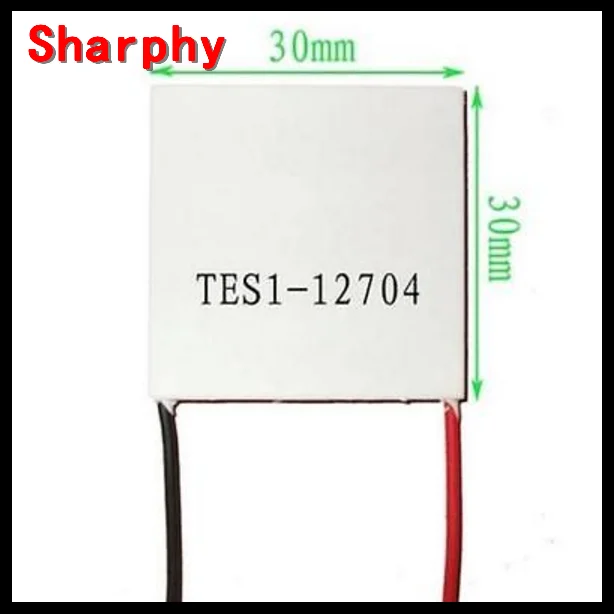 Slim Tes1-12704 12v Heatsink Tec Thermoelectric Cooler Peltier 30mm ...