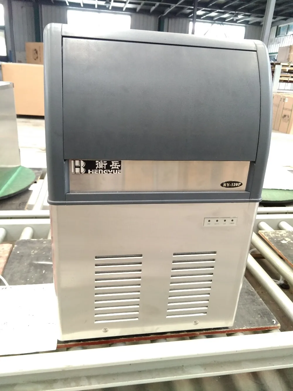 High Production Cube Ice Machine 1000lbs Commercial Ice Marker For Tea ...