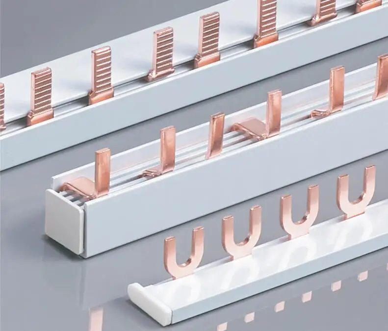 Pin And Fork Comb Busbar Copper For Circuit Breaker - Buy Bus Bar ...