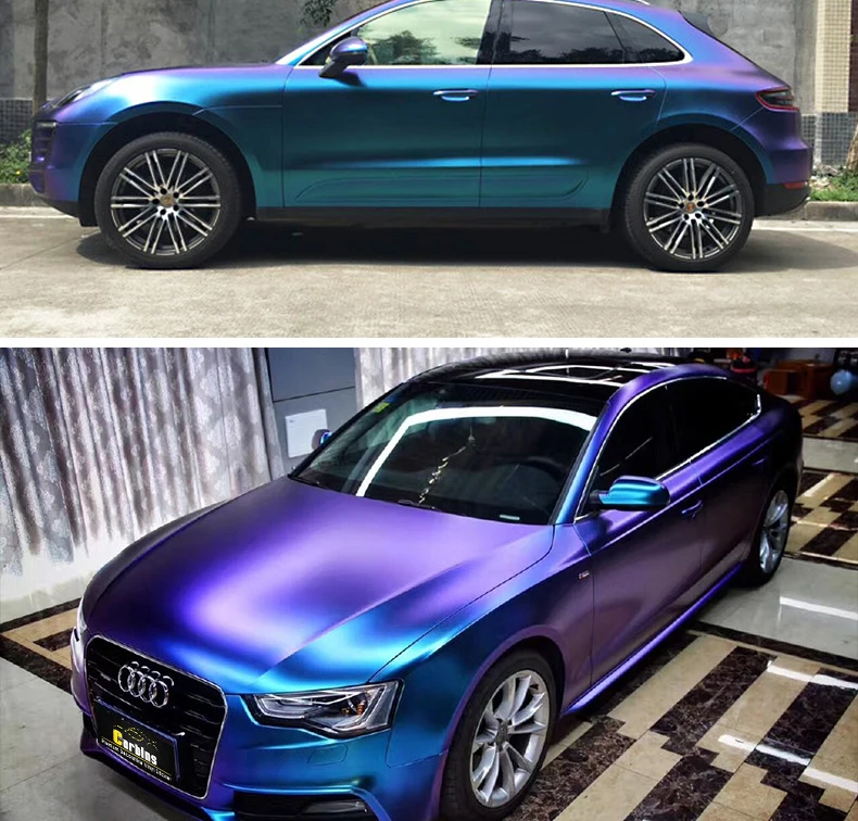 Carbins Film Red Copper Color Changing Film Wrap Vinyl