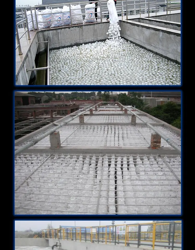 Water Treatment Plastic Floating Bio Filter Media,Waste Water Treatment ...