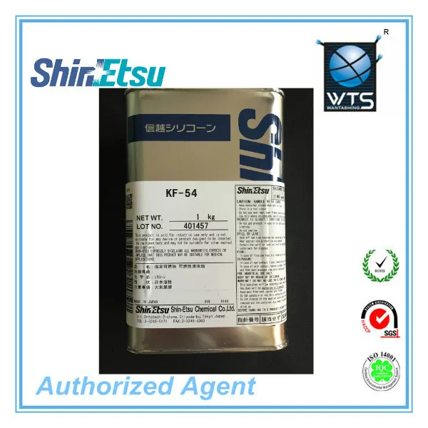 Shinetsu Kf-54高温メチルフエニルシリコンオイル - Buy 振動低減油、耐熱性シリコーンオイル、 Methylphenyl シリコーン Product on Alibaba.com