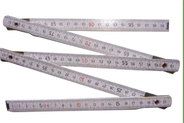 200cm Wooden Folding Ruler - Perfect for Drawing & Home Decor
