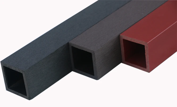 Factory Price Wpc Square Tube For Pergola/waterpro Of Outdoor Wood ...