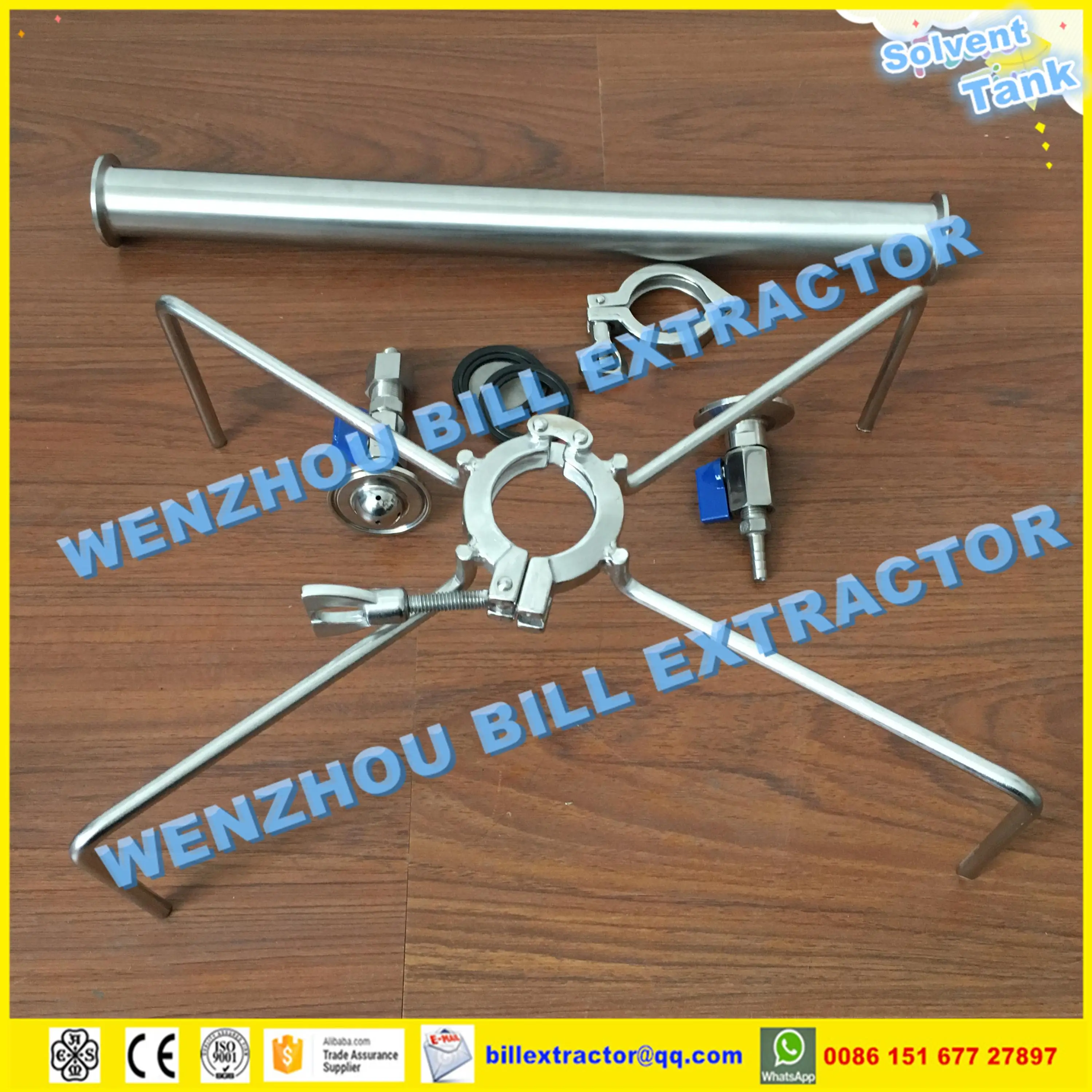 Closed Column Pressurized Extractors 3" Standard Closed Column ...