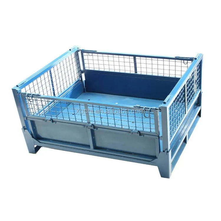 Customized Storage Cage Metal Pallet Box Cage - Buy Storage Cage,Pallet ...