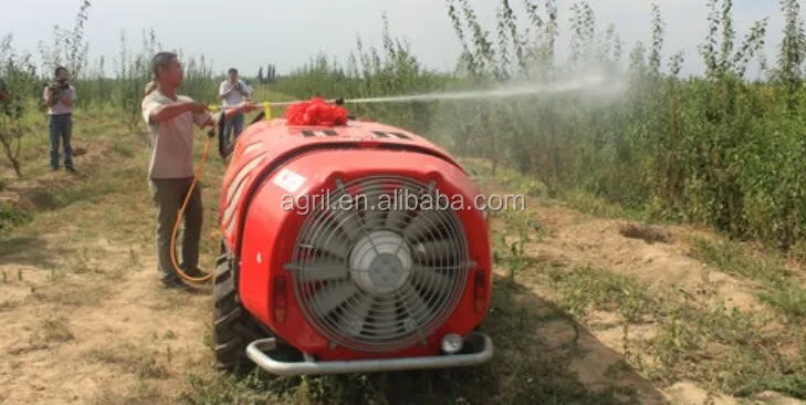 Self Propelled Garden Orchard Sprayer Vineyard Highpress Boom Tank Air ...