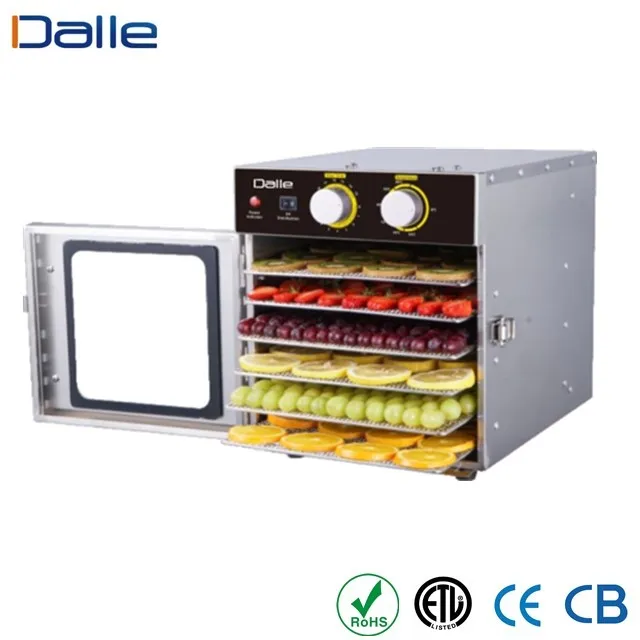 Food Dryer Mini Food Dehydrator Home Stainless Steel Electric Fruit And ...