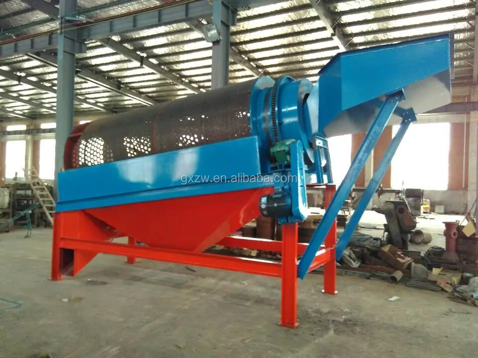 Draagbare Goud Wassen Trommel,Kleine Trommel Scherm,Zand Zeef Machine ...