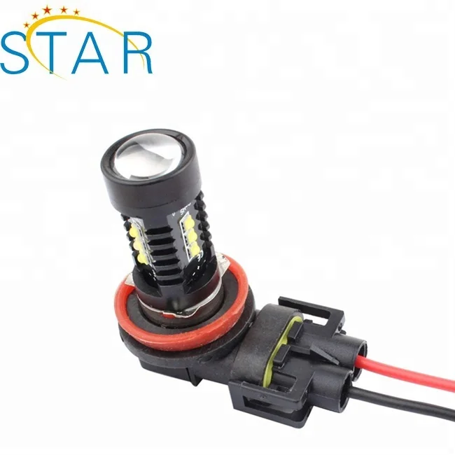 H11 H8 880 Headlight Female Sockets Adapter Wire Harness for LED HID ...