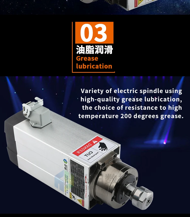 Hongyang Brand 2.2kw Air Cooled Cnc Machine Spindle For Engraving Machine - Buy Cnc Atc Spindle ...