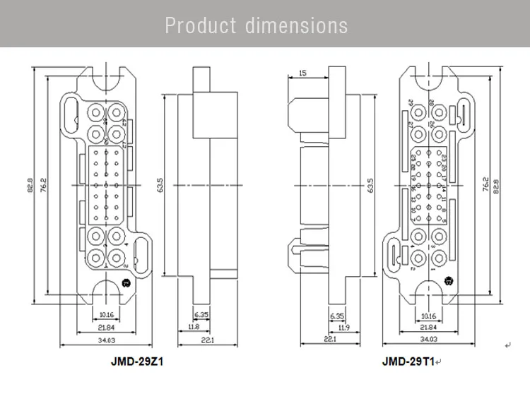 MSD 29PIN Heavy Duty Power Connectors - Reliable Performance
